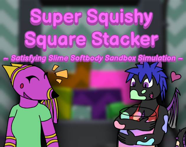 Super Squishy Square Stacker by Oshisaure, VioletDraggy for Strawberry Jam 8 - itch.io