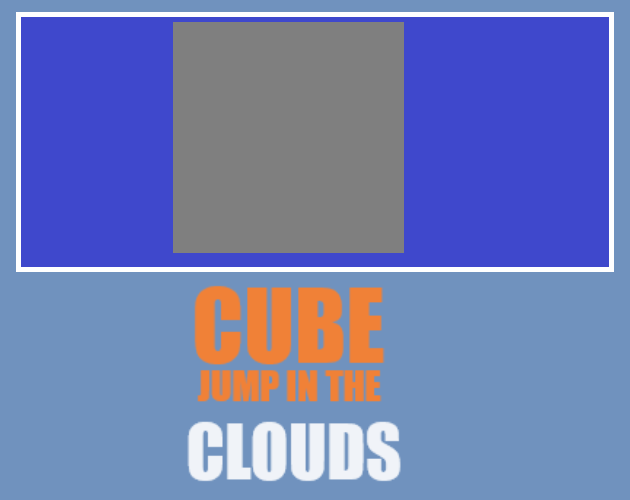 Cube-Jump In the Clouds by SebaStudios