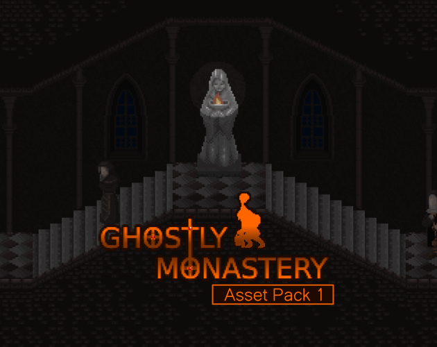 Ghostly Monastery - Game Kit - Asset Pack 1 by 2DPIXX