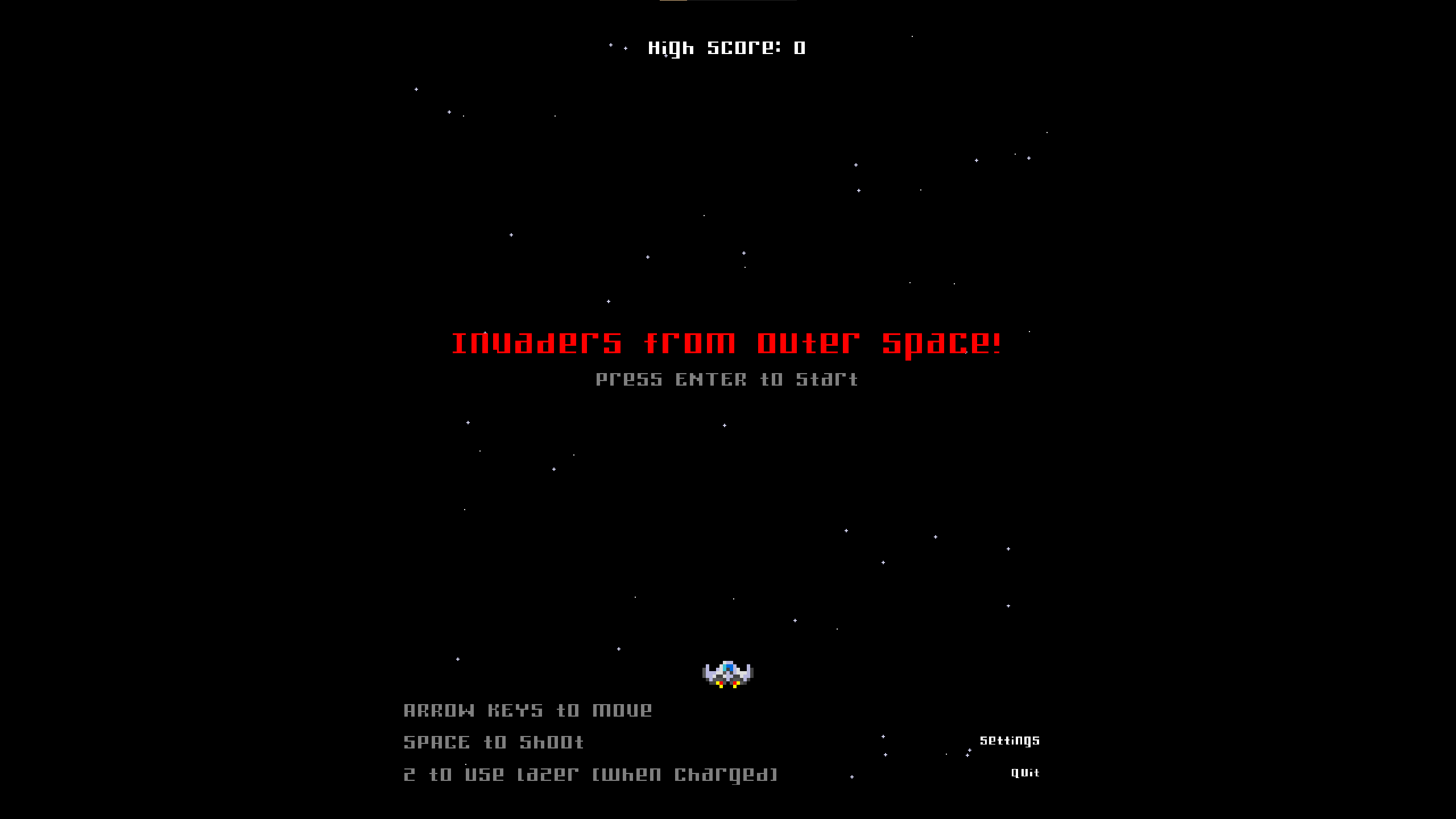 Invaders from Outer Space! by Hritik Dutta