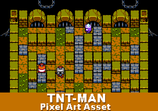 TNT-Man Asset Pack by Alb_pixel Store