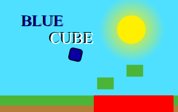 BLUE CUBE by EYDAN_DEV