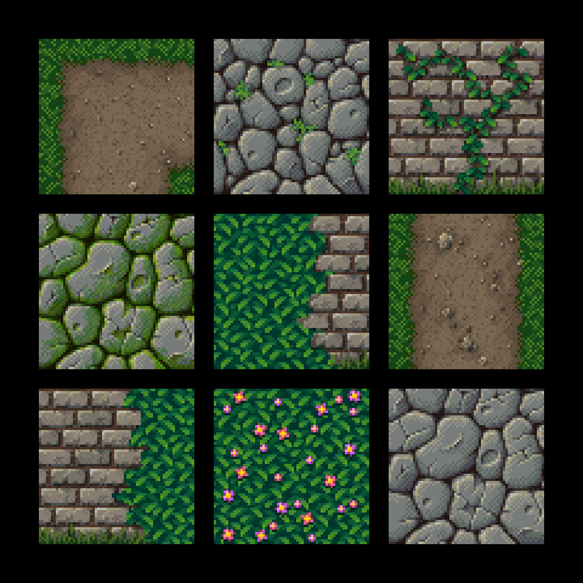 Version 14: Cobblestones! - Retro Textures Pack by Little Martian