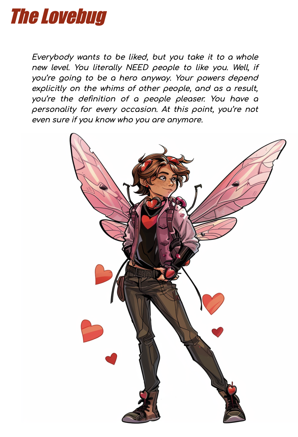 MASKS Tabletop Playbook: The Lovebug by Biz