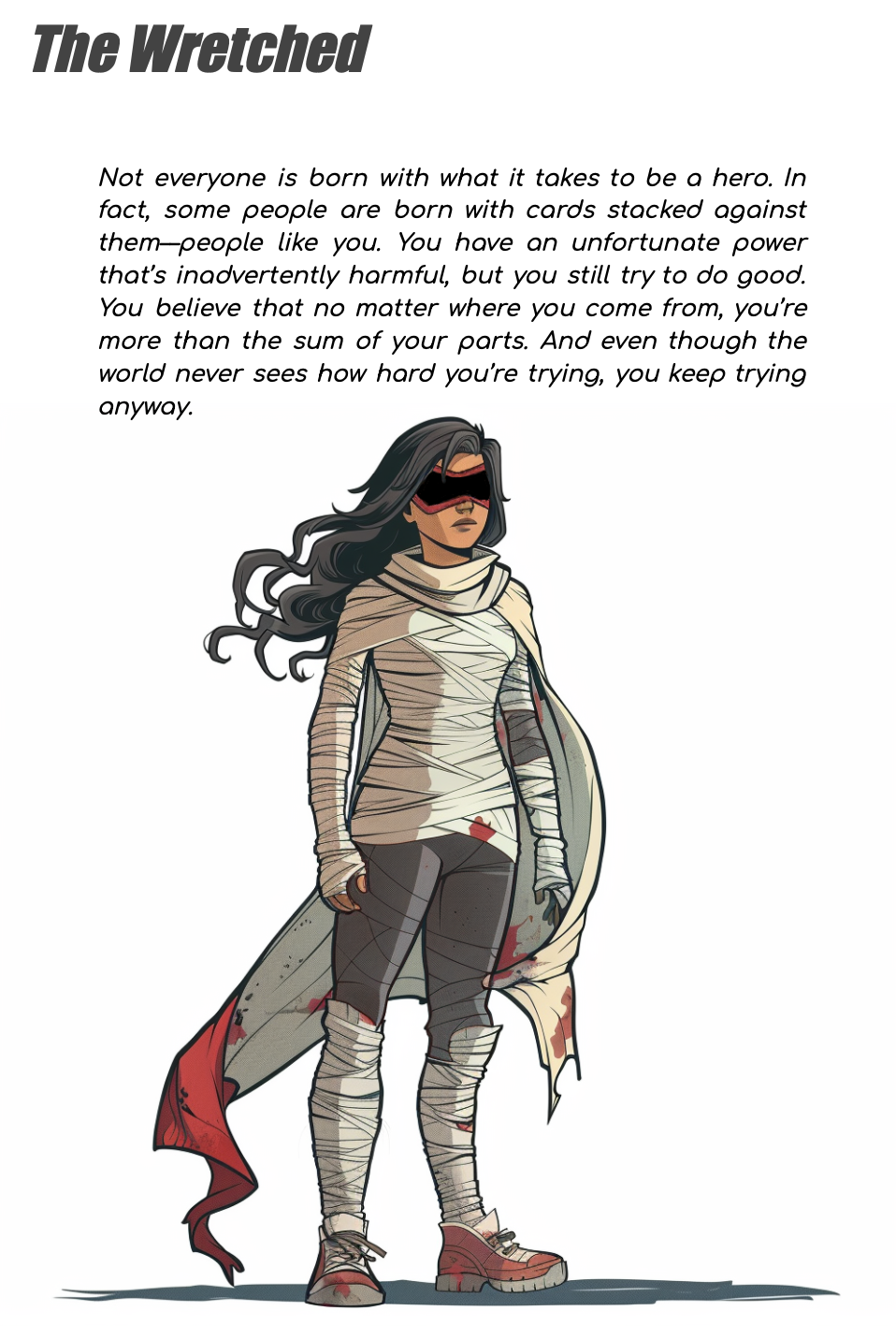 MASKS Tabletop Playbook: The Wretched by Biz