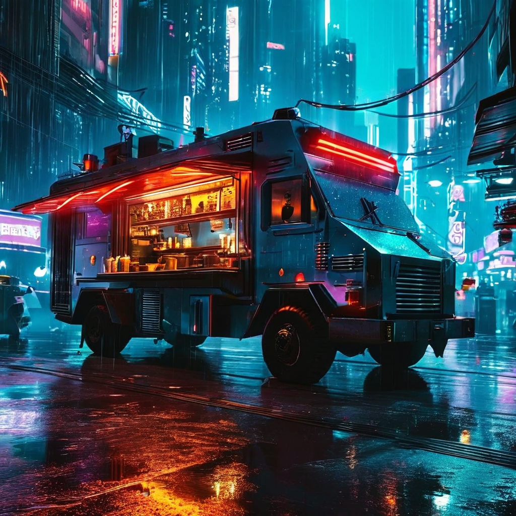 d100 Cyberpunk Vehicles for TTRPGs Vol. 4 by Bograt