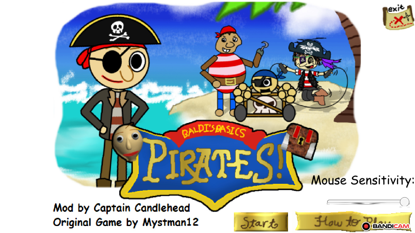 Baldi's Basics Pirates! (Reupload) by Dima Dimon