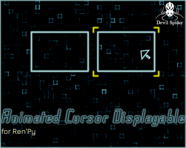 Animated Cursor Displayable for Ren'Py by Devil Spiδεr