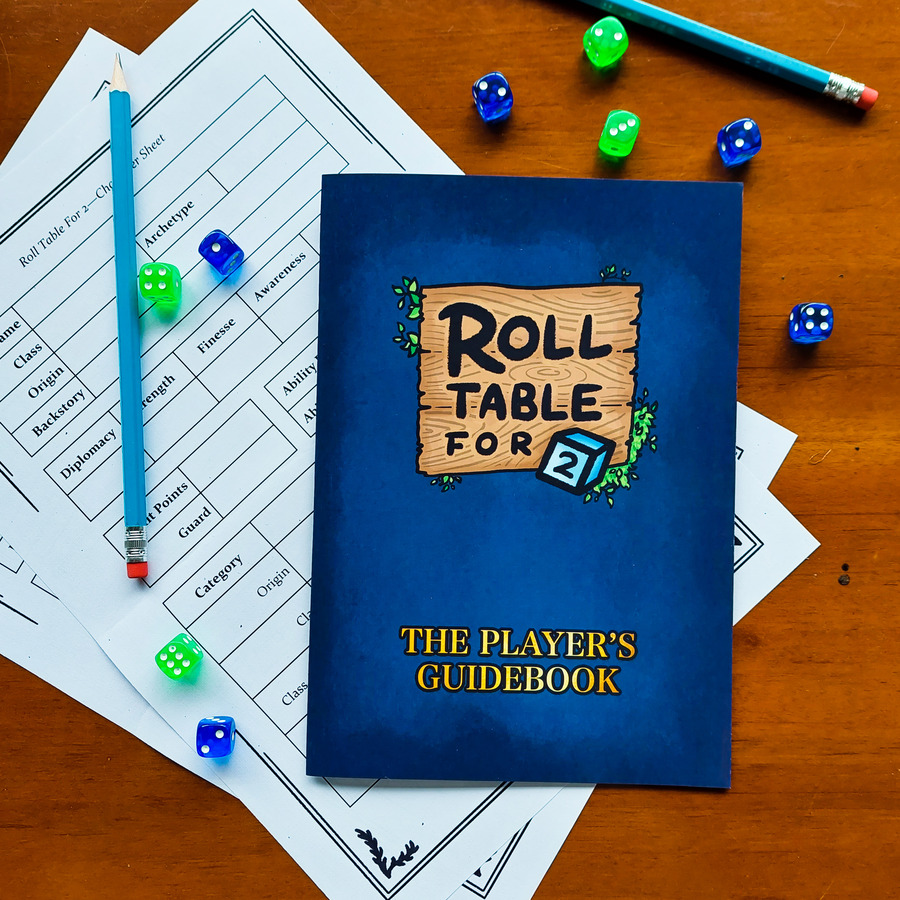 Roll Table For 2 - A 2 Player TTRPG by Fights and Fancy