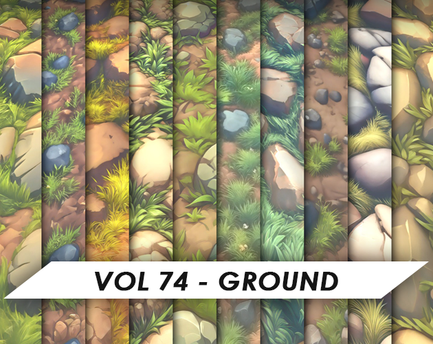 Stylized Textures – Vol 74 – Ground by oleekconder