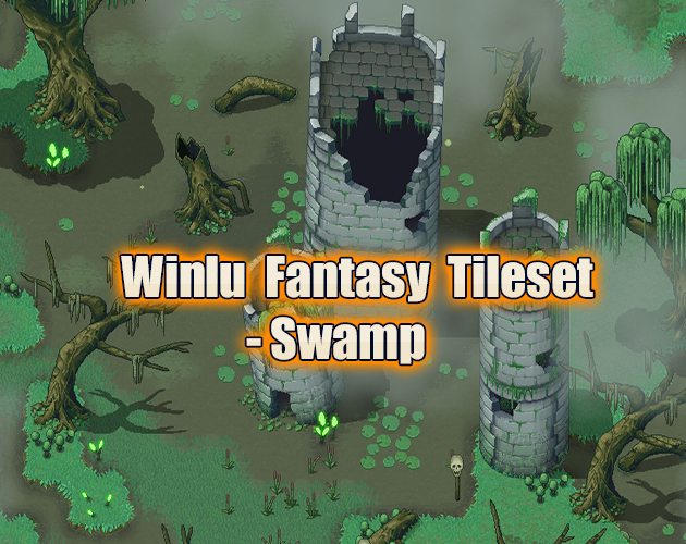 Winlu Fantasy Tileset - Swamp by WinLu
