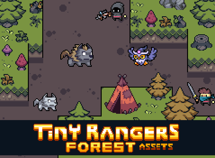 Tiny Rangers : Forest Assets by Alb_pixel Store
