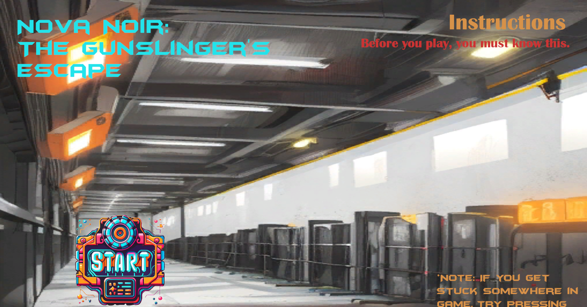 Nova Noir: The Gunslinger's Escape by "Precious"Gem