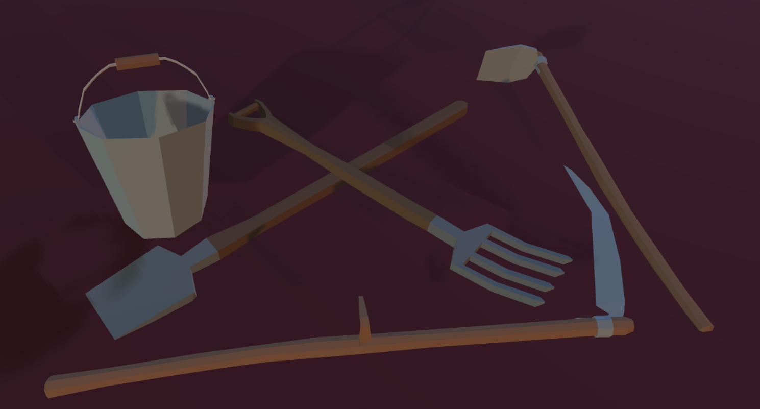 Tools LowPoly Pack Lite by ResilientLogic Studio