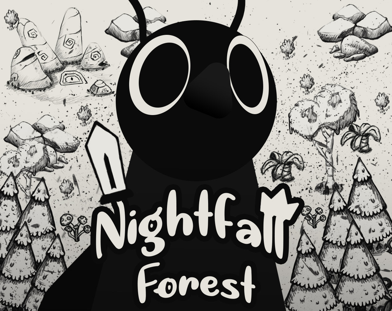 Nightfall Forest by Ahmed Mostafa