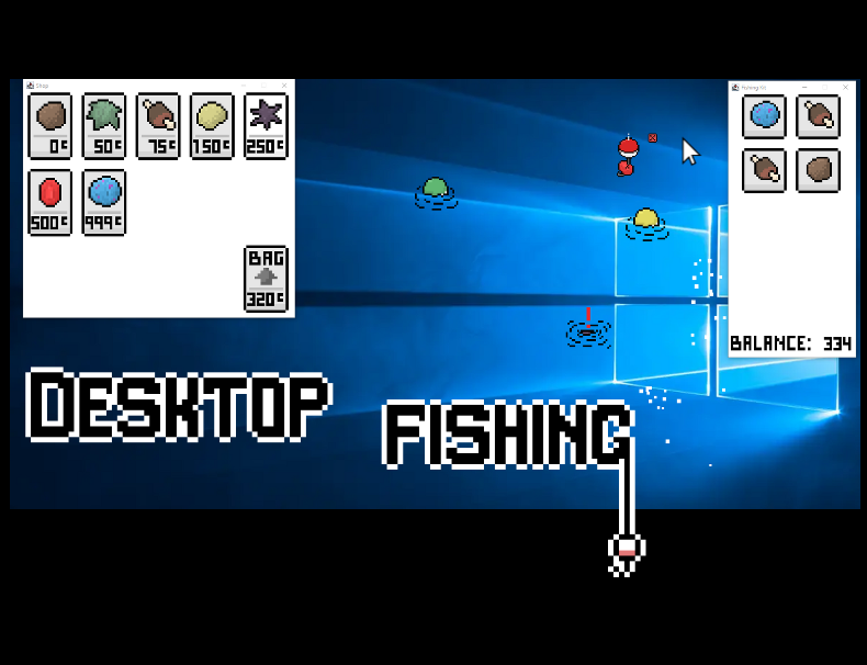 Desktop Fishing by Creeperking217 for Mini Jam 153: Fishing - itch.io