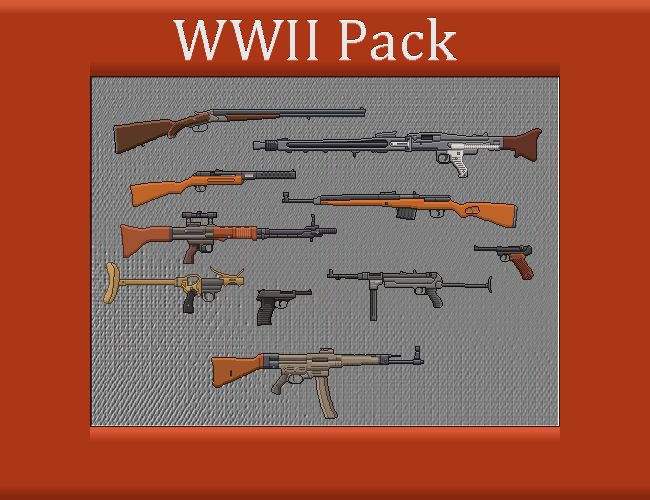 WW2-German Firearm Pack by MosleyBrothersGames