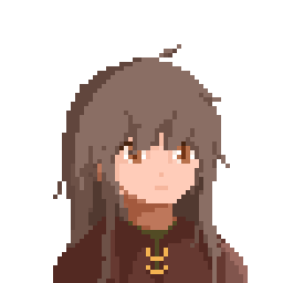 Pixel Character Face by MaticeCat