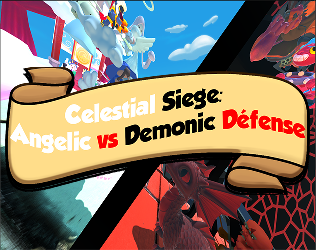 Celestial Siege: Angelic vs Demonic Défense by MAGES Institute