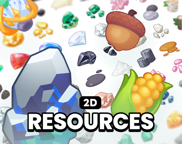 2D Icons - Casual Resources by LAYERLAB