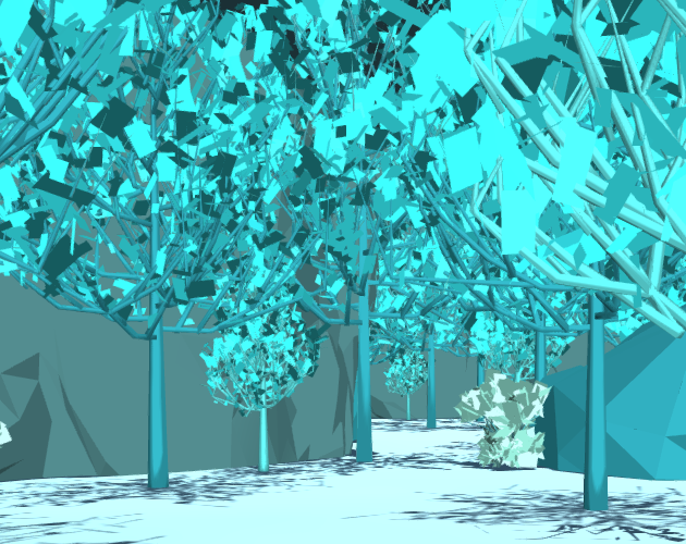 Blue Forest by greenefish