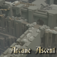 Arcane Ascent - level blockout by DeerTrash