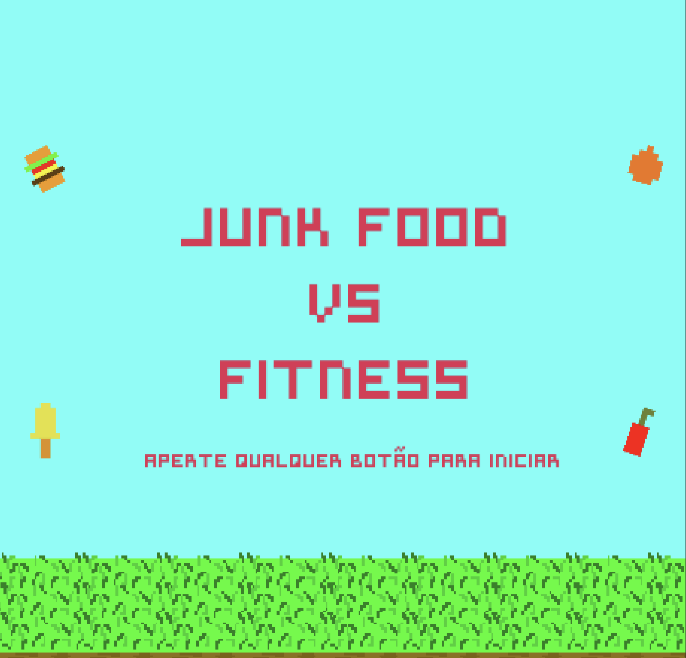 Junk Food vs Fitness by DaniGT, nataliachen_rascunho