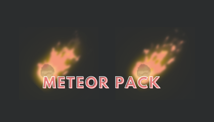 Burning Meteor - Asset Pack by Fire Mage Studio