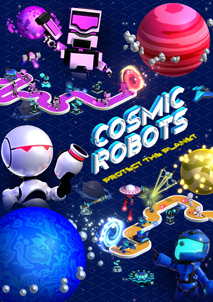Cosmic Robots : Protect the Planet by richgizmo