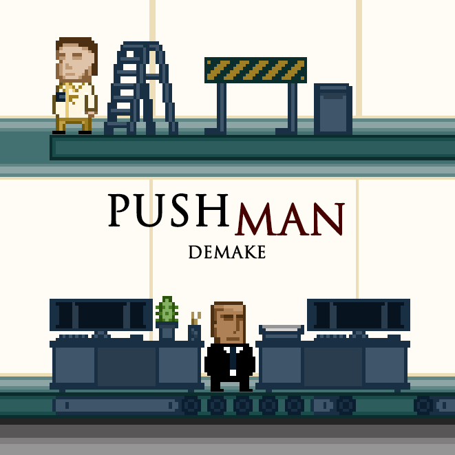 Push-Man Demake by dev_mancer