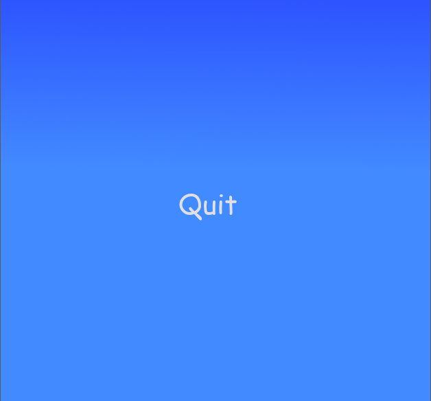 Quit Button by The Circumflex