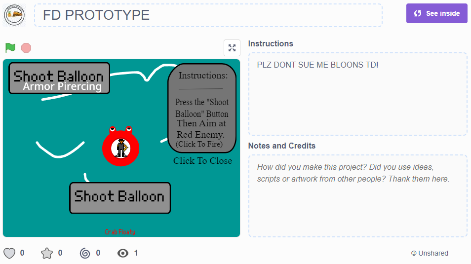 I am Working On The Finishing Touches For A Gameplay Prototype! - Floaty Defense IN DEVELOPMENT ...