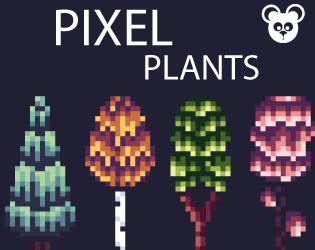 Pixel Plants by Tevtelka