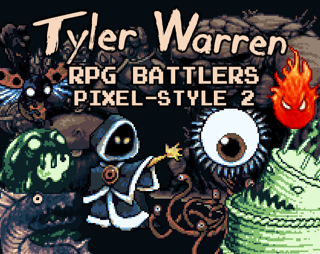 Tyler Warren RPG Battlers – Pixel-Style 2 by Tyler Warren RPG Battlers