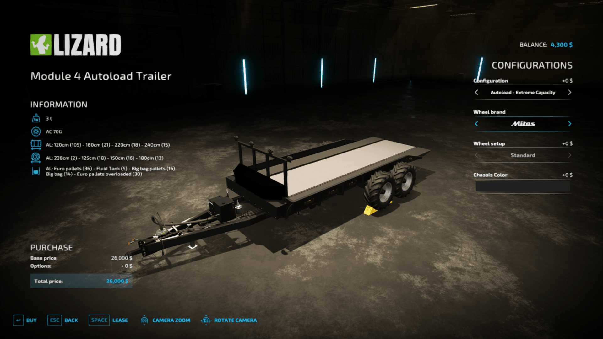FS22 Module 4 Autoload Trailer by Newell_Gaming