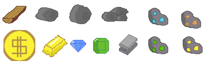 materials 2d pixel by JoulianMxM187