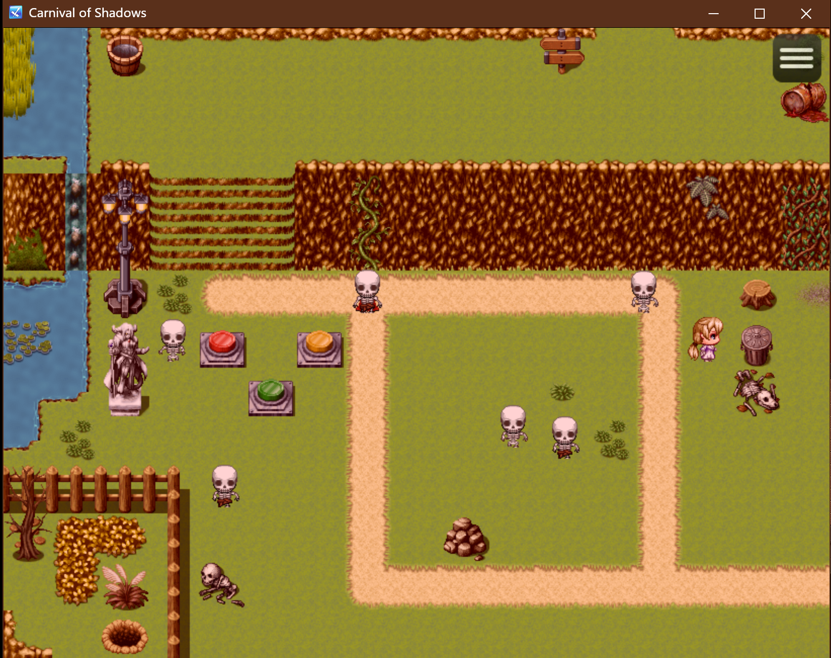 Carnival of Shadows by uiyort, qawv for RPG Maker Horror Game Jam #2 ...