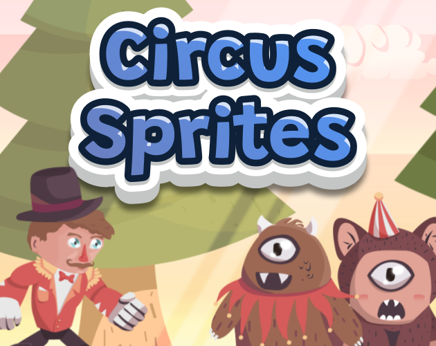 Circus Platformer Sprite Pack: Full Assets by Nielisson