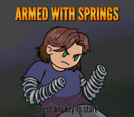 Armed With Springs by QuotePilgrim