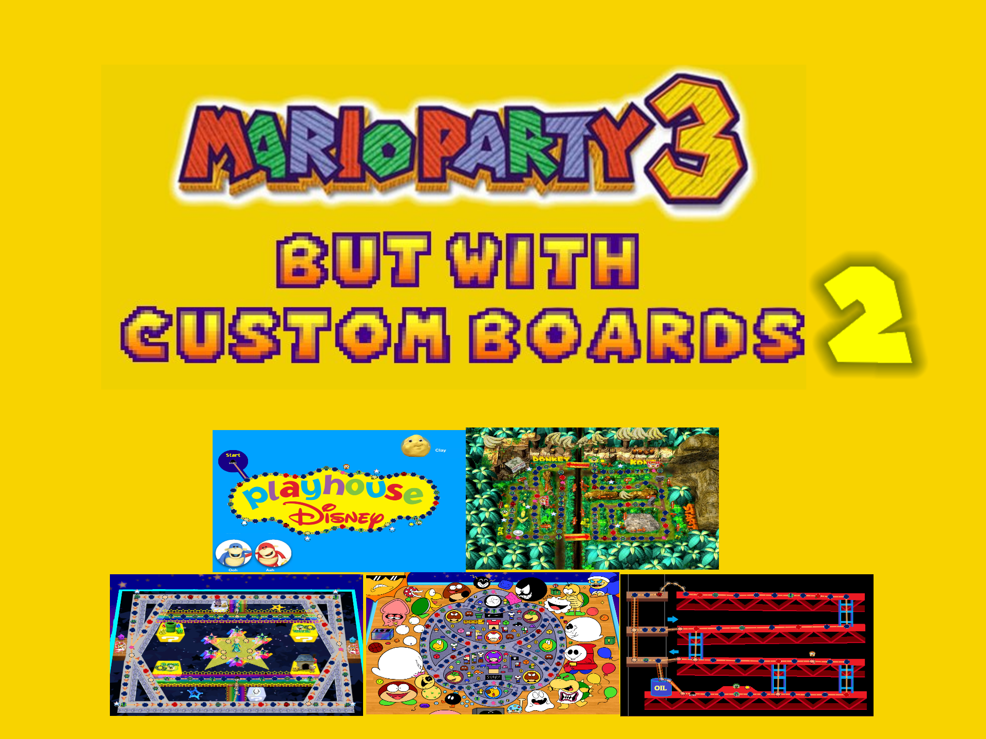 Mario Party 3 But with Custom Boards 2 by BenTheQzeqFan