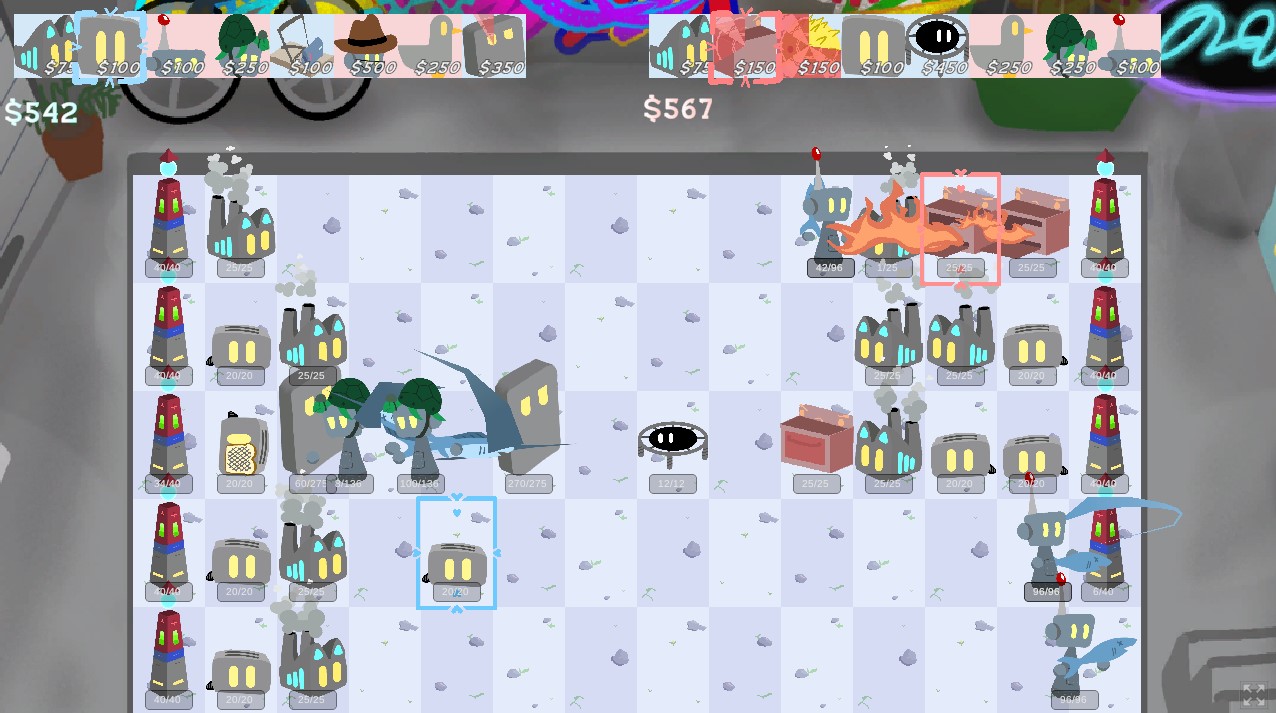 Robot with a Fish by leon360