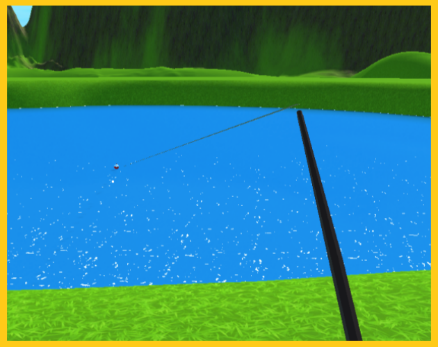 Animated Fishing Rod ( with Rope/String ) by Mike-Schvedov