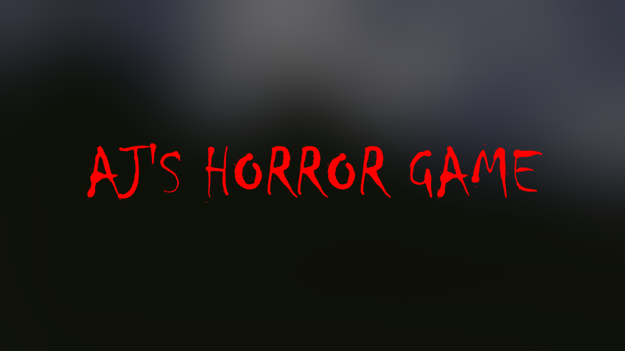AJ's Horror Game by AJ Games