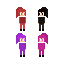 Floaty Heads - Simple 32x32 2d character sprites by Robyn Again