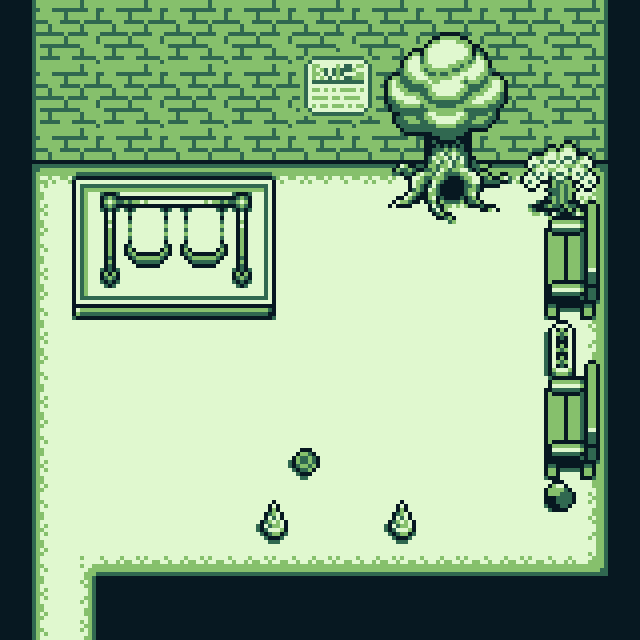 GB Studio Outdoor Tileset by Reakain