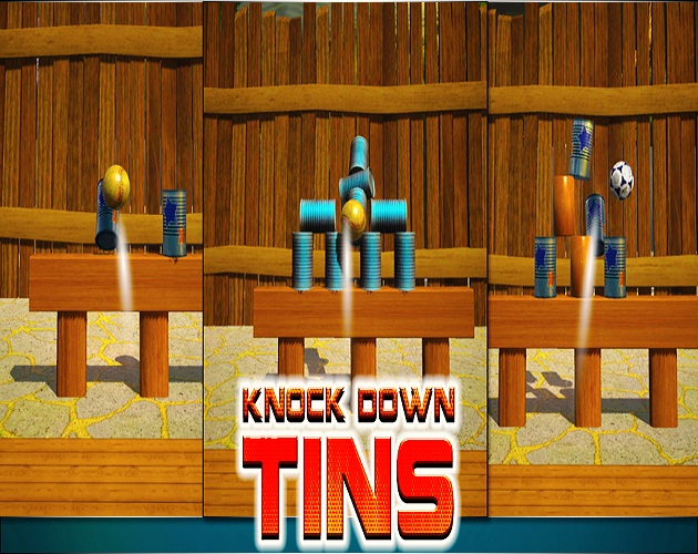 Knock Down Tins: Hit Cans by Apex Logics