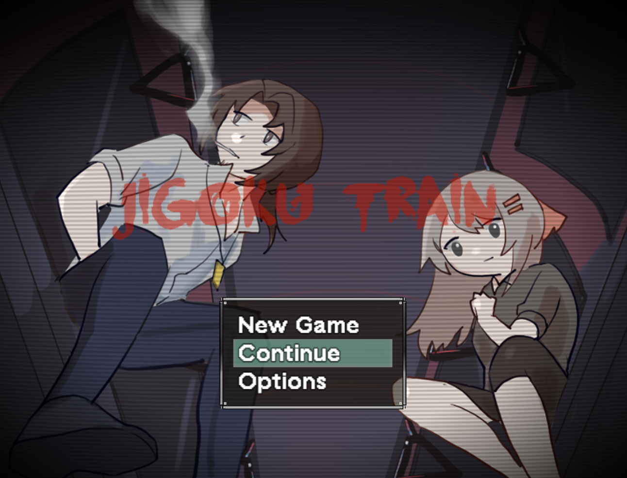 Walkthrough chapter 2 - Jigoku Train by Memo