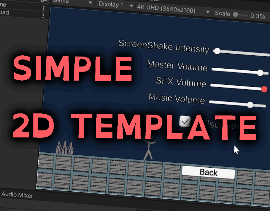Unity 2D Template by ThermiteFe8