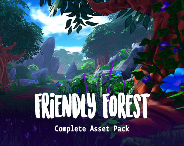 Friendly Forest Asset Pack for Roblox by Mewn