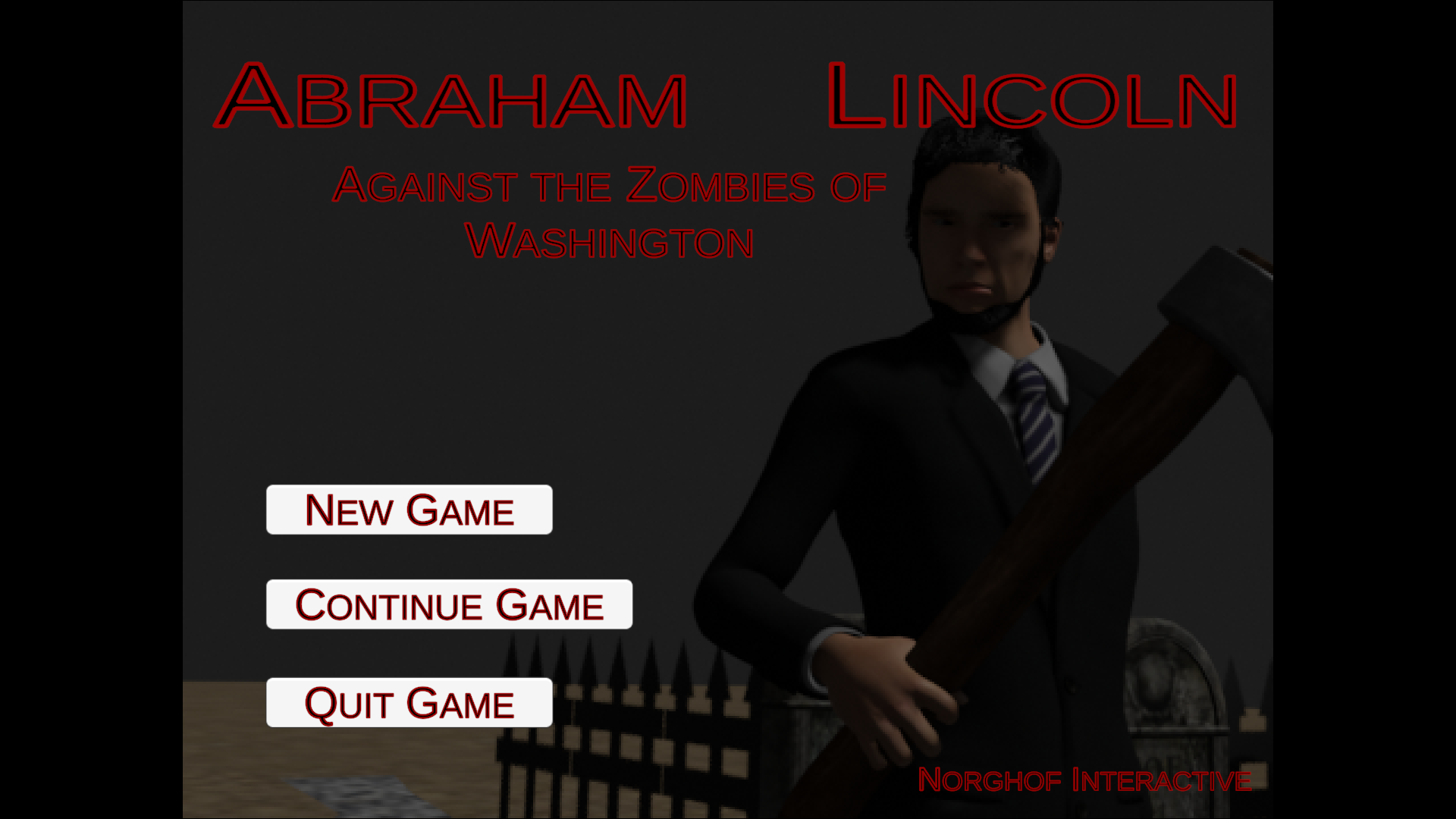 Abraham Lincoln Against the Zombies of Washington by LeoMattMan